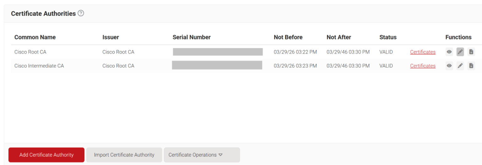 Configure EAP-TLS Authentication with a Cisco ISE RADIUS